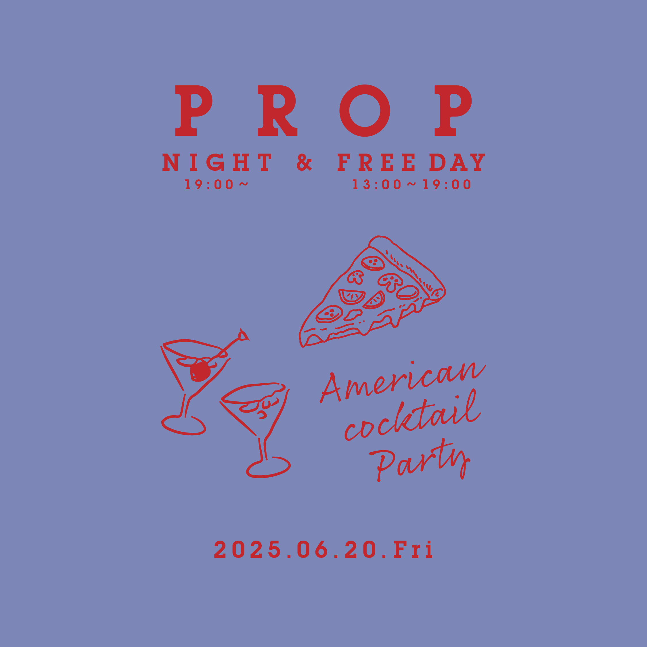 PROP NIGHT & FREE DAY - PROP - CREATOR'S CO-WORKING SPACE ｜ PROP ...